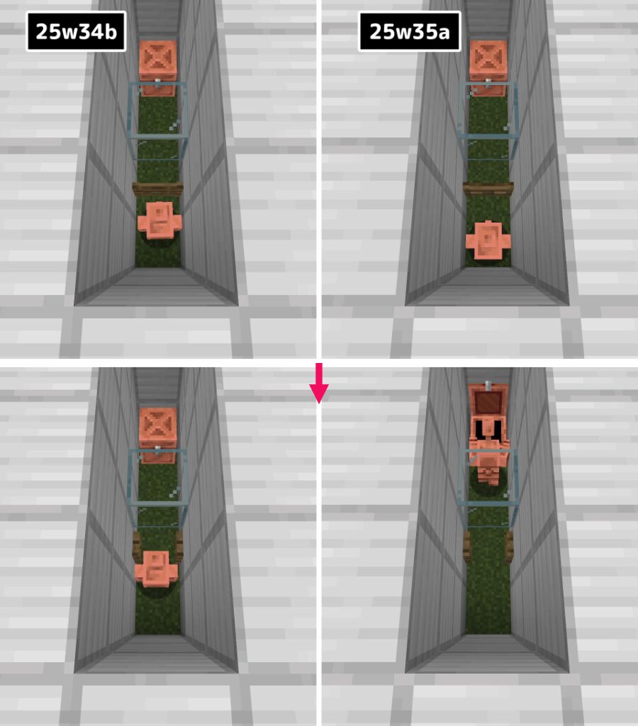 Java版1.21.9スナップショット「25w35a」カッパーゴーレムの仕様を一部変更・新しいゲームルールを4つ追加【マイクラ】 | むらっちゃクラフト